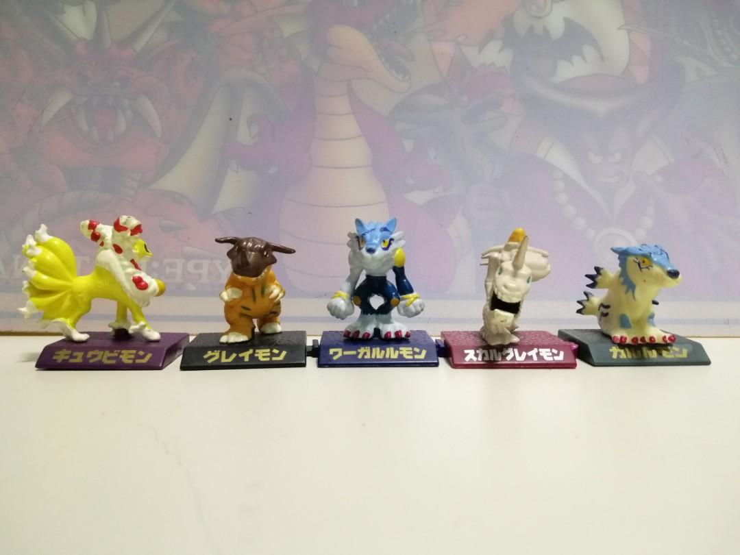 Mini Digimon figures (5pcs) ELL, Hobbies & Toys, Toys & Games on Carousell