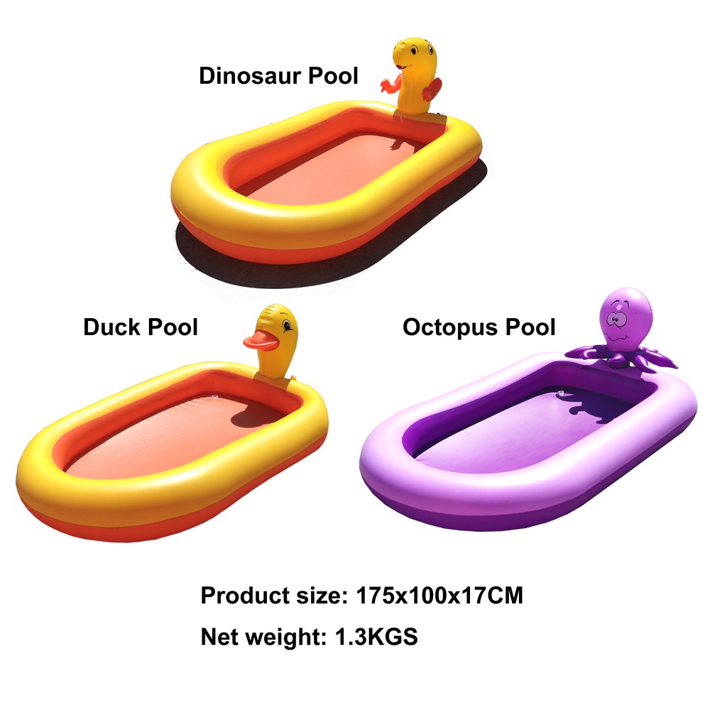 MINI SWIMMING POOL WITH WATER SPRINKLER, Hobbies & Toys, Toys & Games ...