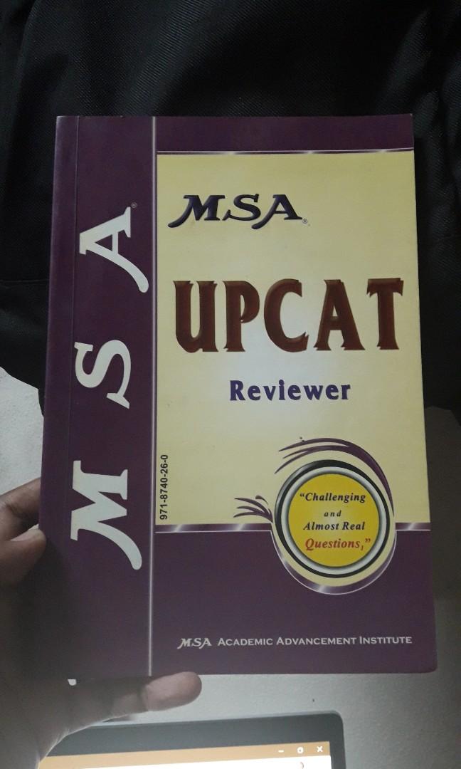 MSA UPCAT Reviewers, Hobbies & Toys, Books & Magazines, Textbooks on ...