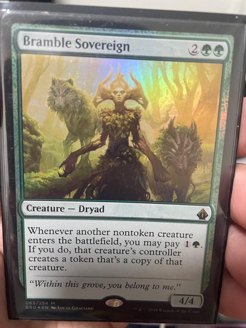 MTG Bramble Sovereign (Foil), Hobbies & Toys, Toys & Games on Carousell