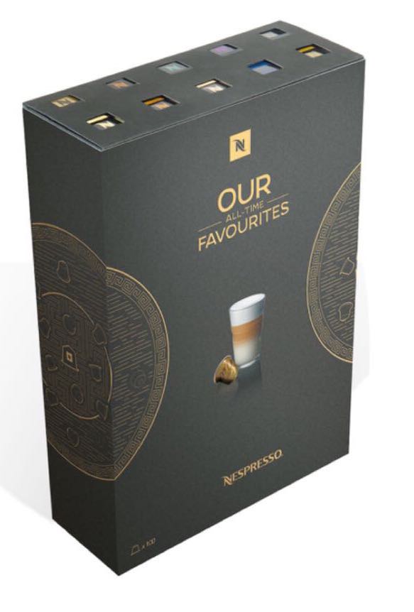 Nespresso Capsules — Our All-Time Favourites 100 Capsules Assortmen ...