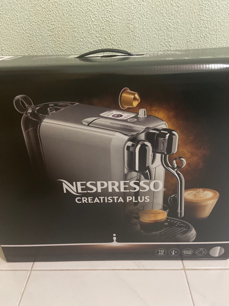 Nespresso Creatista Plus, TV & Home Appliances, Kitchen Appliances ...