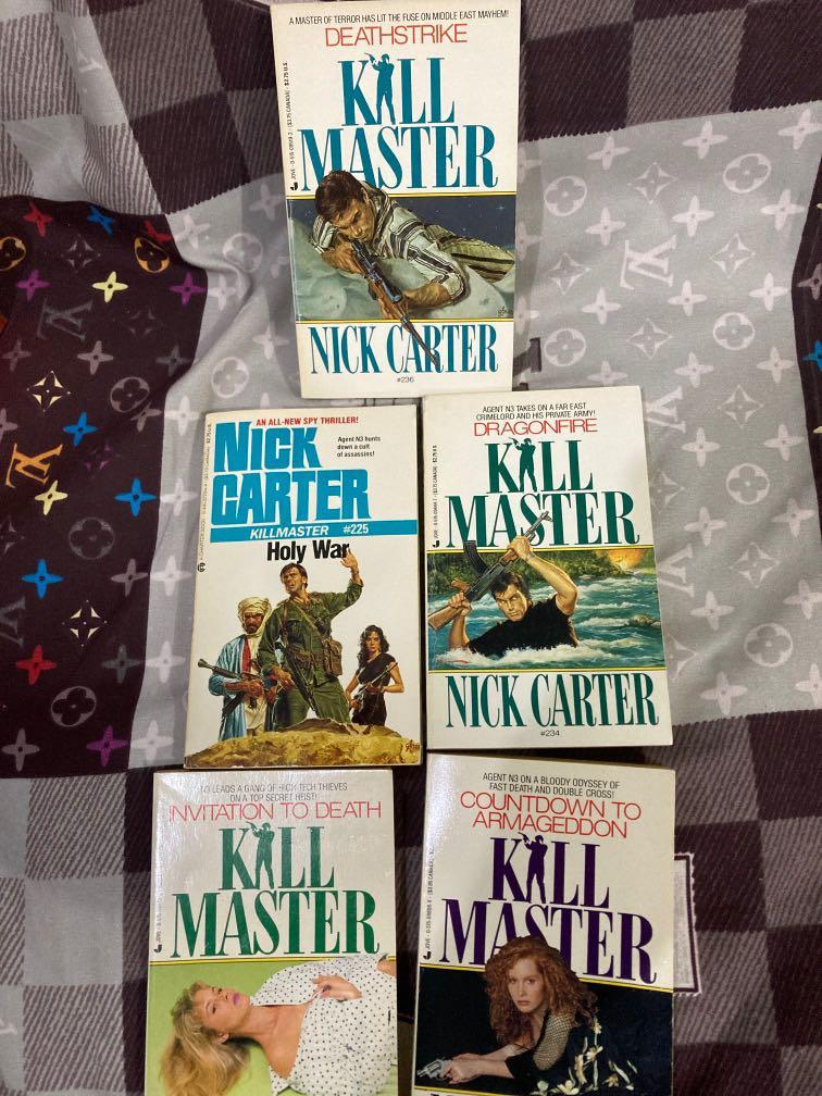 Nick Carter - Superspy books, Hobbies & Toys, Books & Magazines ...