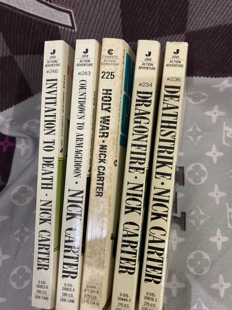 Nick Carter - Superspy books, Hobbies & Toys, Books & Magazines ...