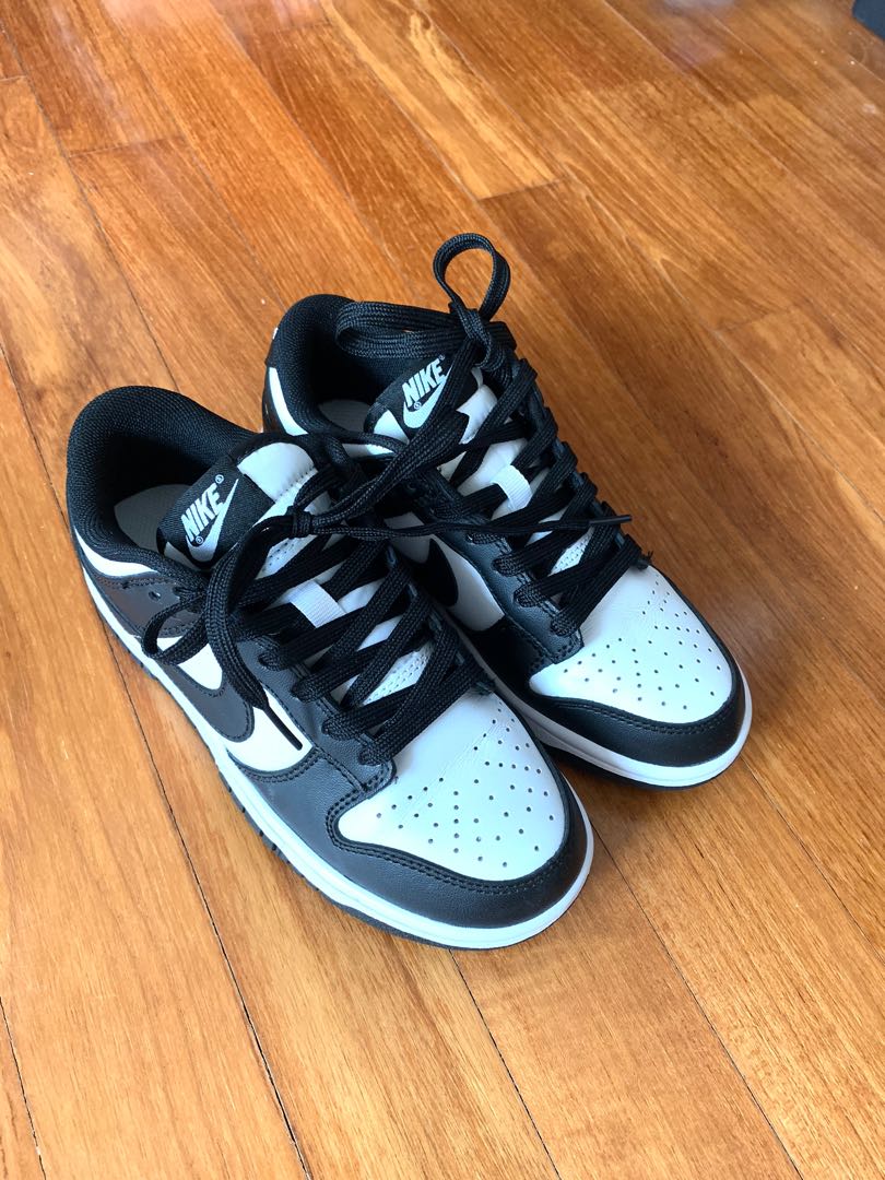 Nike Dunk 36 / 5.5 Black&White, Women's Fashion, Footwear, Sneakers on ...