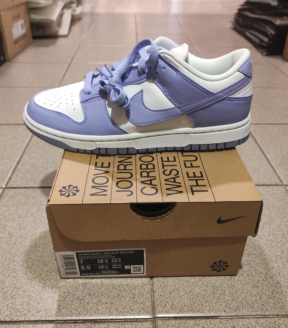 Nike dunk low lilac, Luxury, Sneakers & Footwear on Carousell