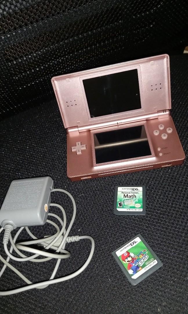 Nintendo DS Lite Metallic Rose, Video Gaming, Video Game Consoles ...