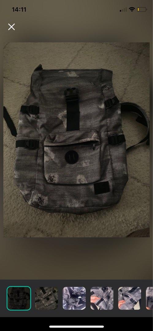 Nixon Grey Back Pack, Men's Fashion, Bags, Backpacks on Carousell