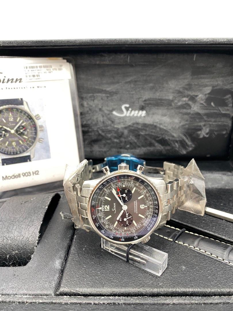 NOS Sinn 903.H2 Navigator Lemania movement, Luxury, Watches on Carousell