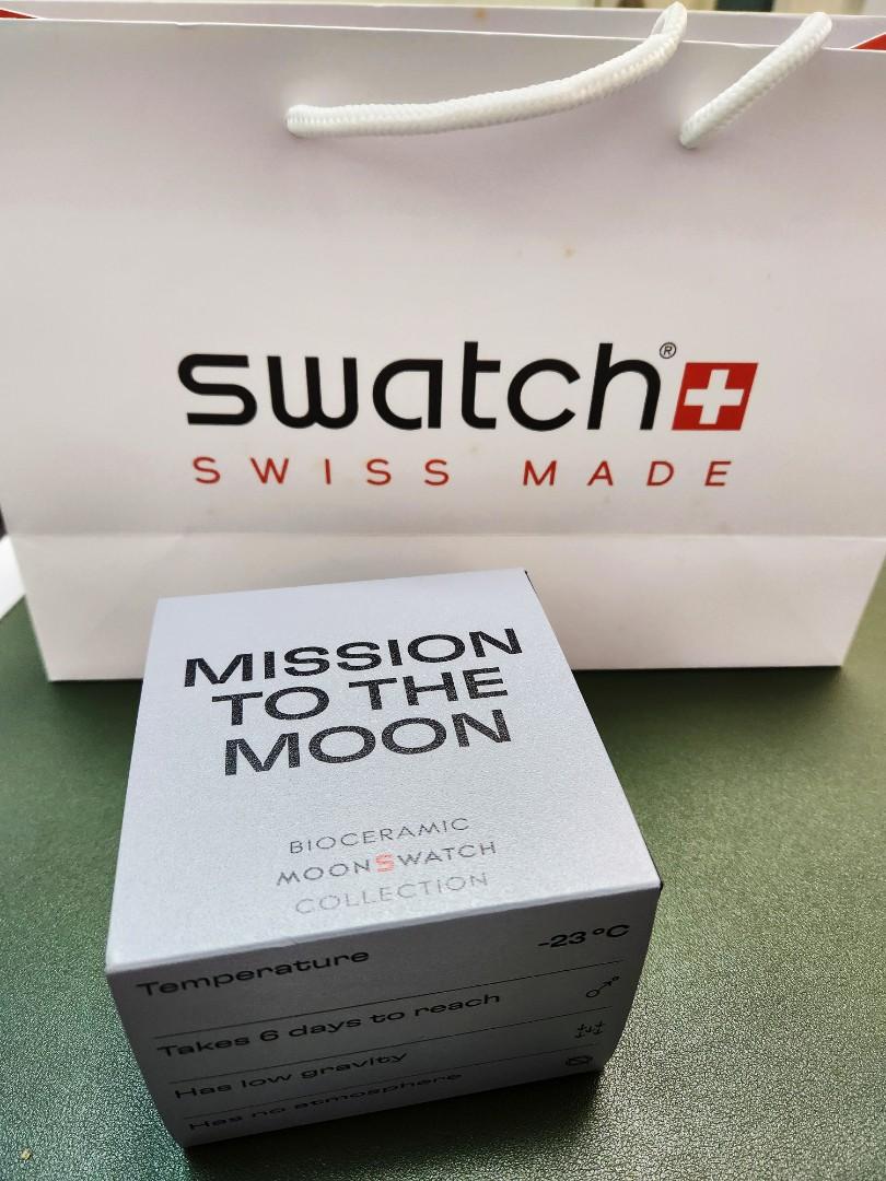 Omega x Swatch : Moon, Luxury, Watches on Carousell
