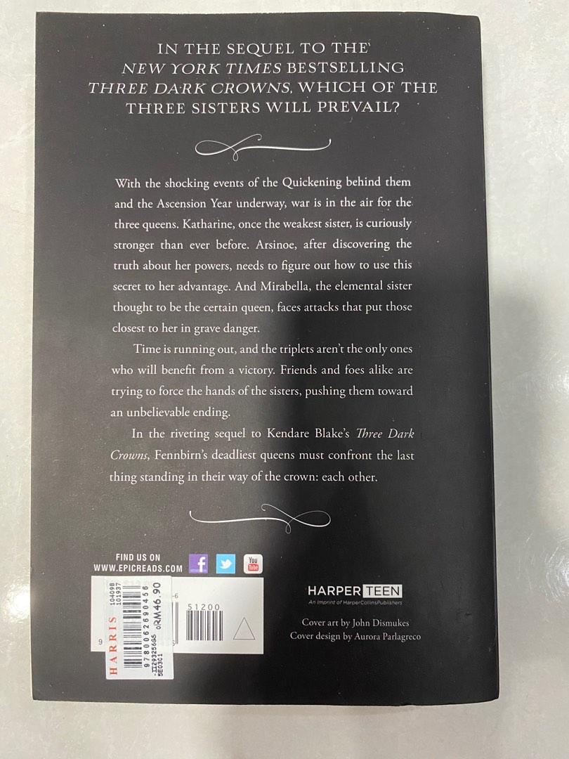 One Dark Throne by Kendra Blake, Hobbies & Toys, Books & Magazines, Storybooks on Carousell