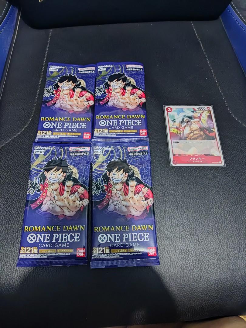 One Piece TCG OP-01 Booster Pack, Hobbies & Toys, Toys & Games on Carousell