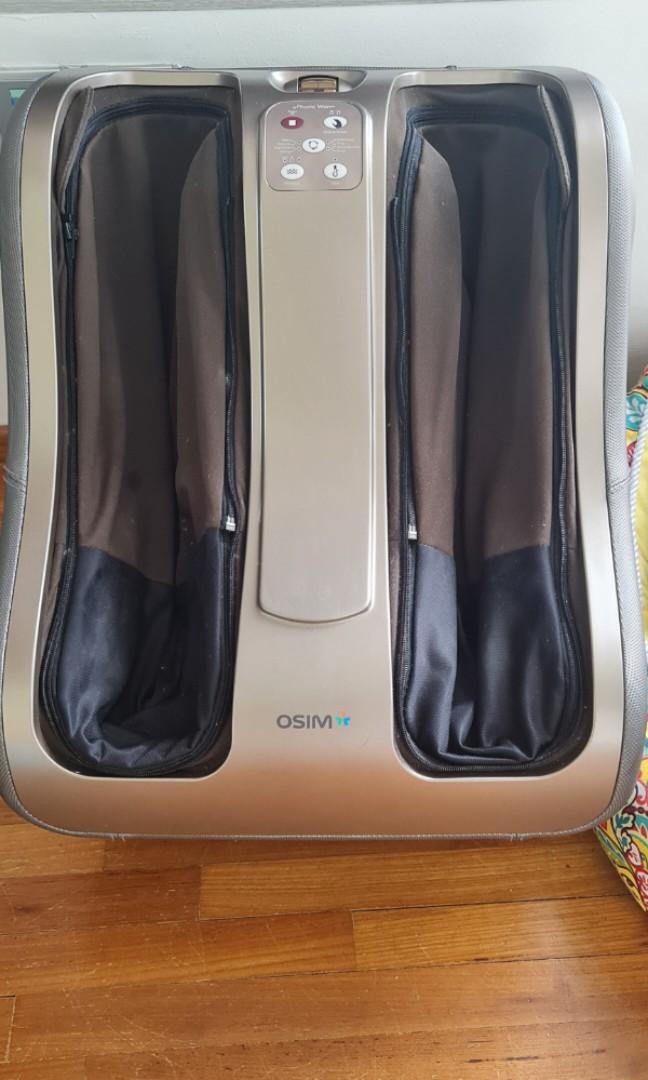 OSIM uPhoria Warm foot massager, Health & Nutrition, Massage Devices on ...