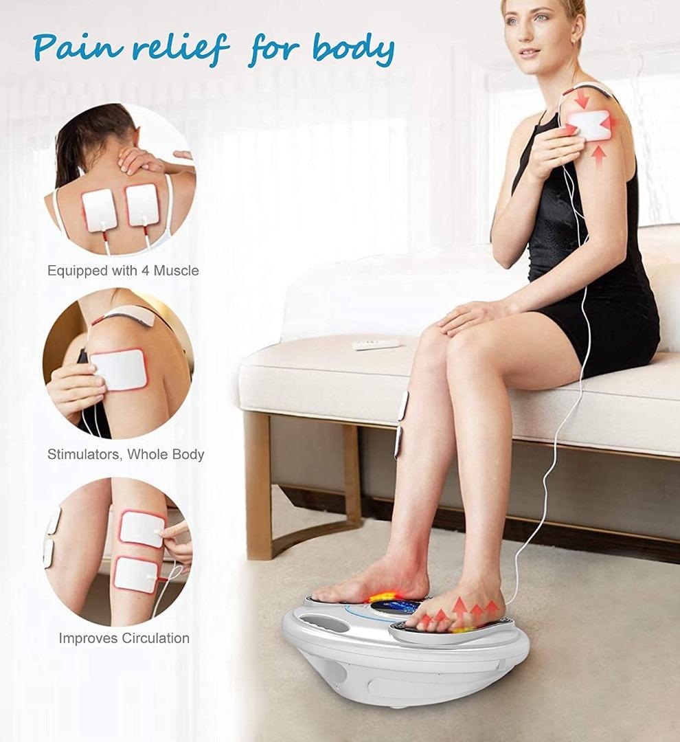 OSITO Electric Foot Circulation Massager & Body Therapy Machine, Fight ...
