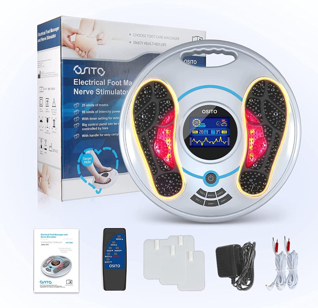 OSITO Electric Foot Circulation Massager & Body Therapy Machine, Fight ...