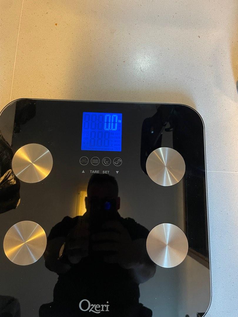 Ozeri body composition scale, Health & Nutrition, Health Monitors ...