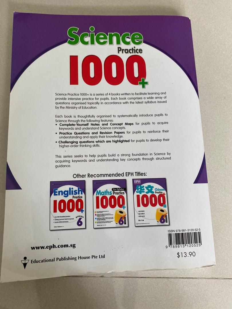 P6 PSLE Science Practice 1000, Hobbies & Toys, Books & Magazines, Assessment Books on Carousell