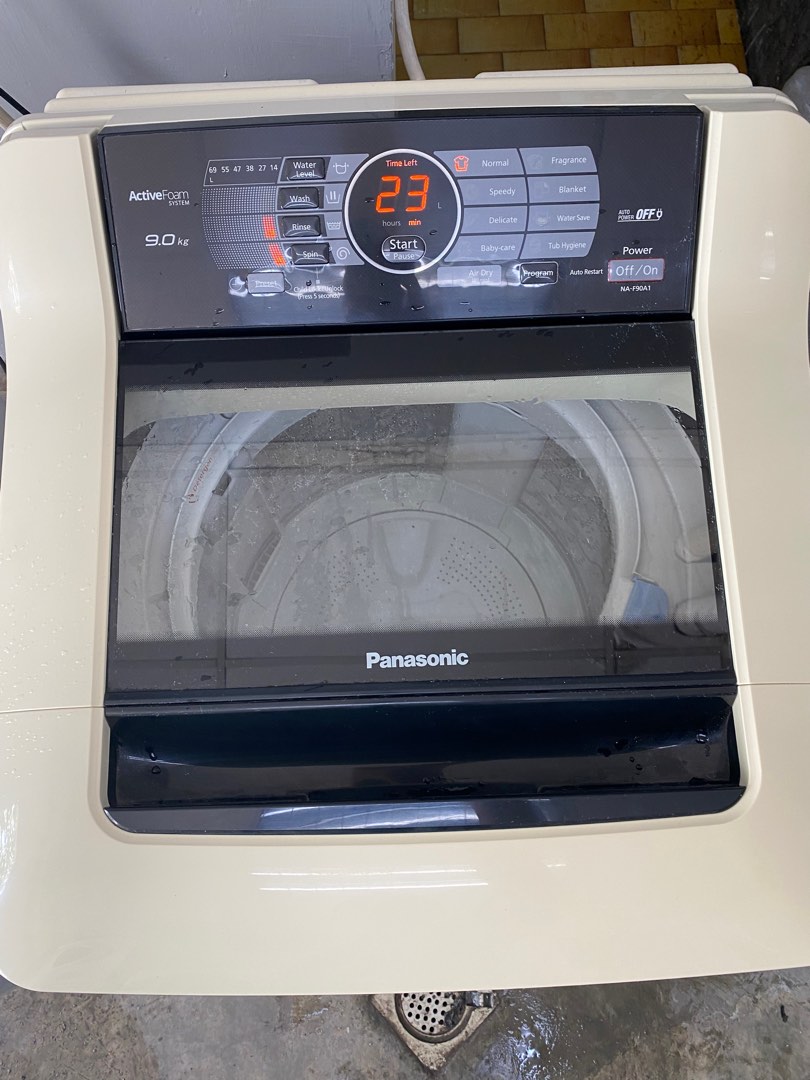 Panasonic 9KG Top Loading Washing Machine, TV & Home Appliances ...