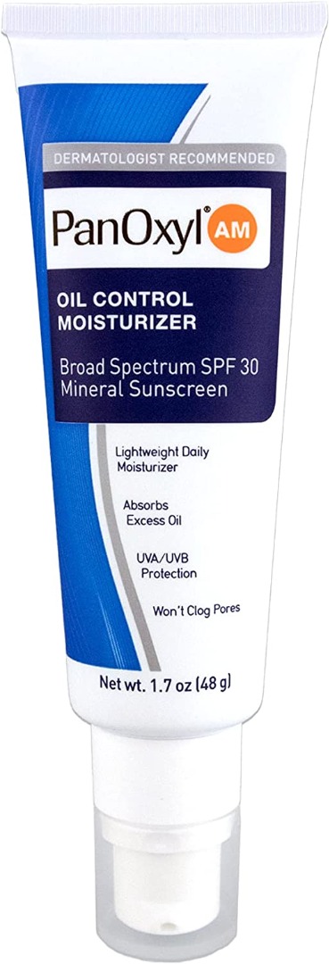 PanOxyl Oil Control Daily Moisturizer, Mattifying Lightweight Facial ...