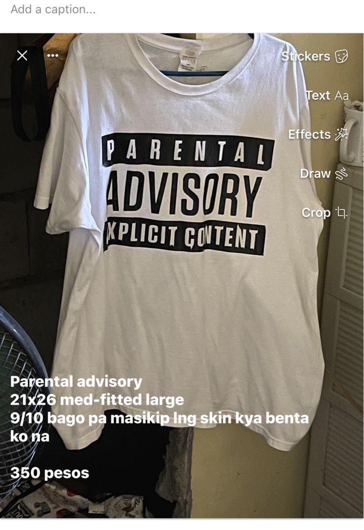 PARENTAL ADVISORY, Men's Fashion, Activewear on Carousell
