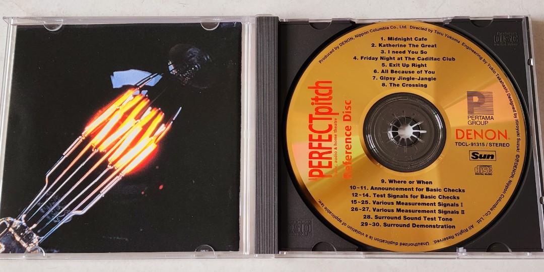 Perfect Pitch ( REFERENCE DISC ) ( GOLD DISC ) ( DENON ) CD, Hobbies ...