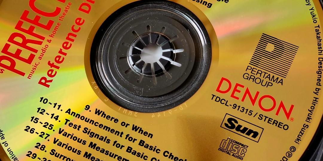Perfect Pitch ( REFERENCE DISC ) ( GOLD DISC ) ( DENON ) CD, Hobbies ...