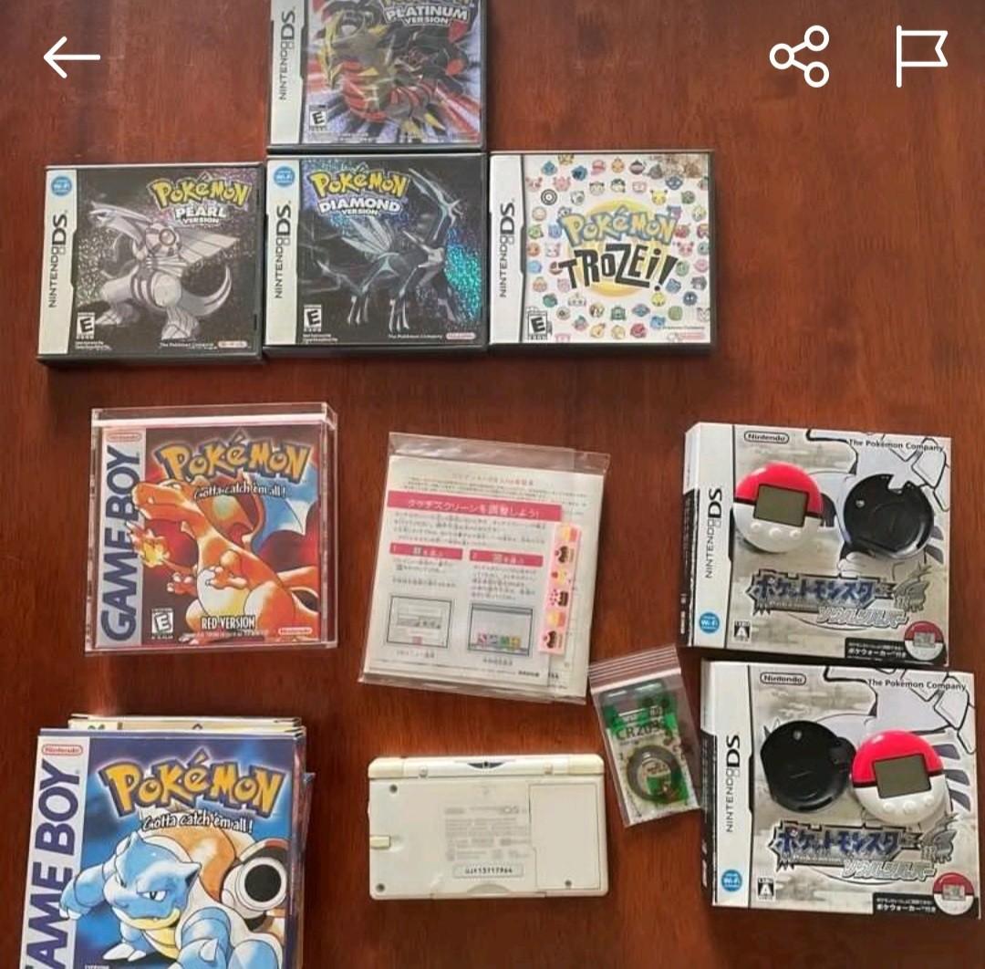 Pokemon DS Games + DS lite, Video Gaming, Video Games, Nintendo on ...