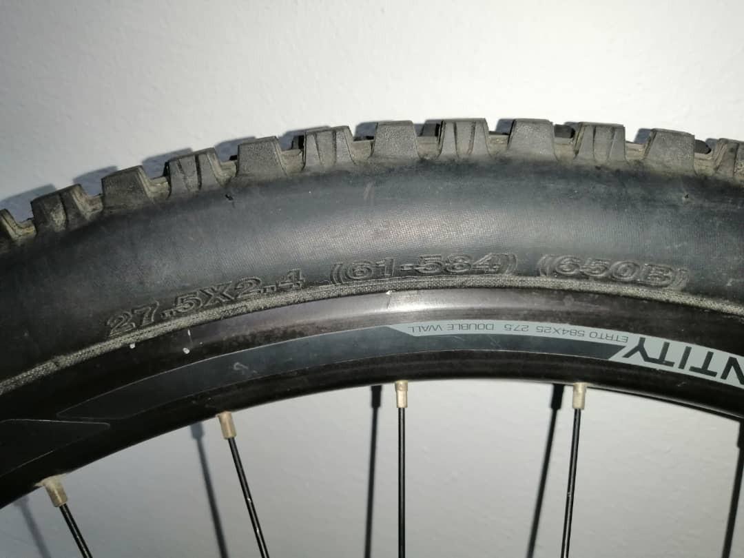 Polygon Xtrada 8 Entity 27.5" Wheel Set, Sports Equipment, Bicycles ...