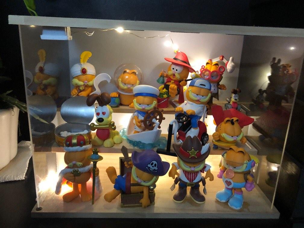 POPMART Garfield cat full collection (with box), Hobbies & Toys, Toys ...