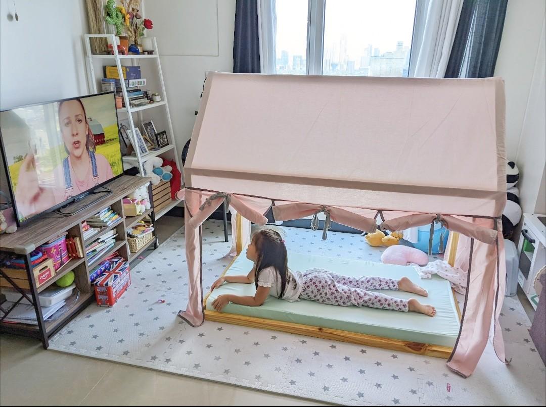 Pottly and Tubby Playhouse Bed / Play Tent / Toddler Bed for Kids ...