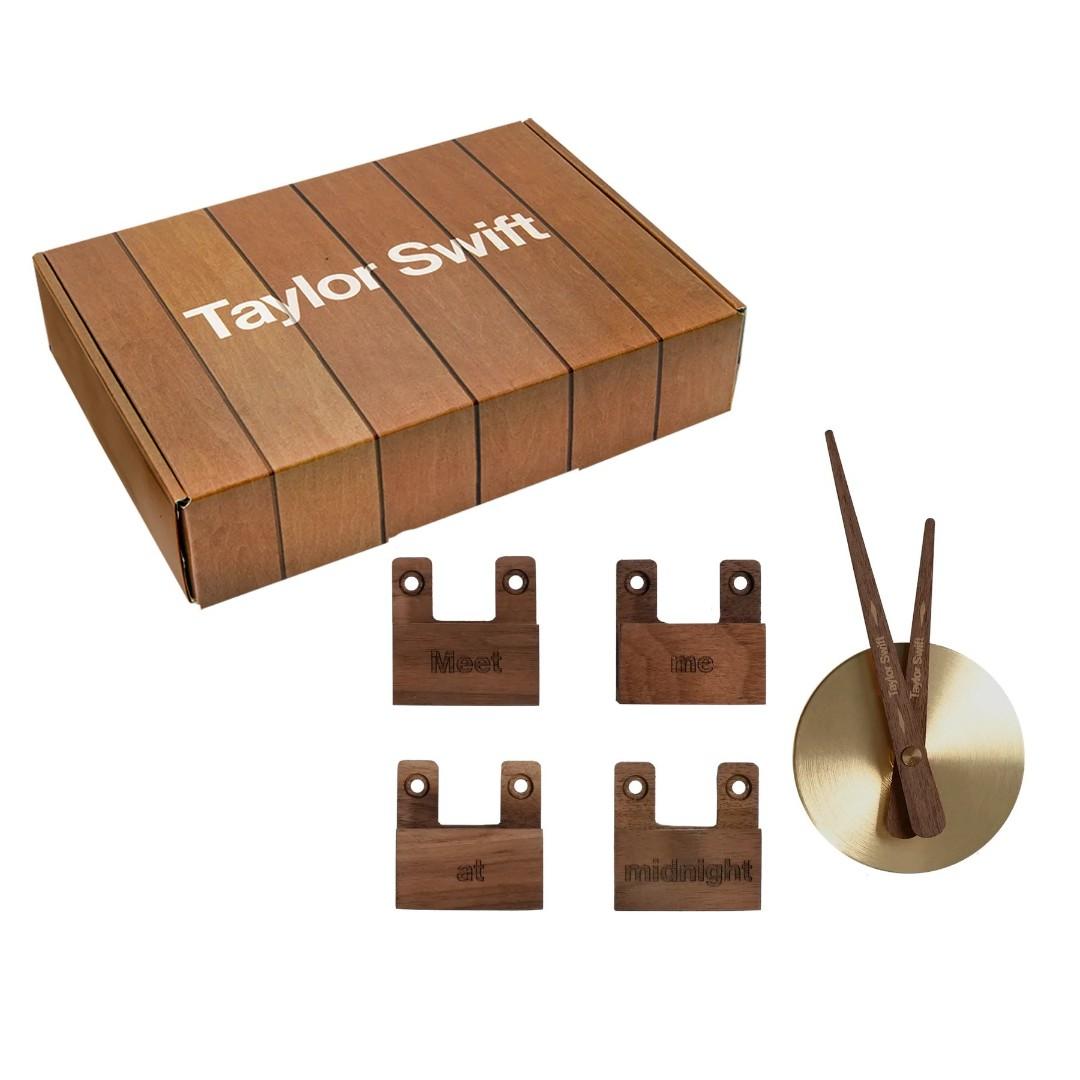 [PREORDER] TAYLOR SWIFT MIDNIGHTS CD VINYL CLOCK, Hobbies & Toys, Music ...