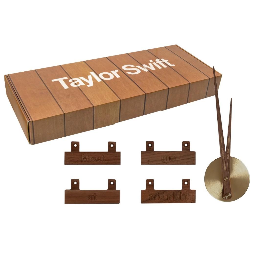[PREORDER] TAYLOR SWIFT MIDNIGHTS CD VINYL CLOCK, Hobbies & Toys, Music ...