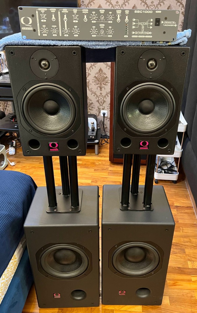 Quested H108, SB10, SBC1000 Setup (Speaker, Subwoofer, Amplifer ...