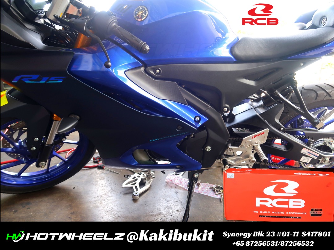 RCB DB-2 LINE SUSPENSION-YAMAHA R15, Motorcycles, Motorcycle ...
