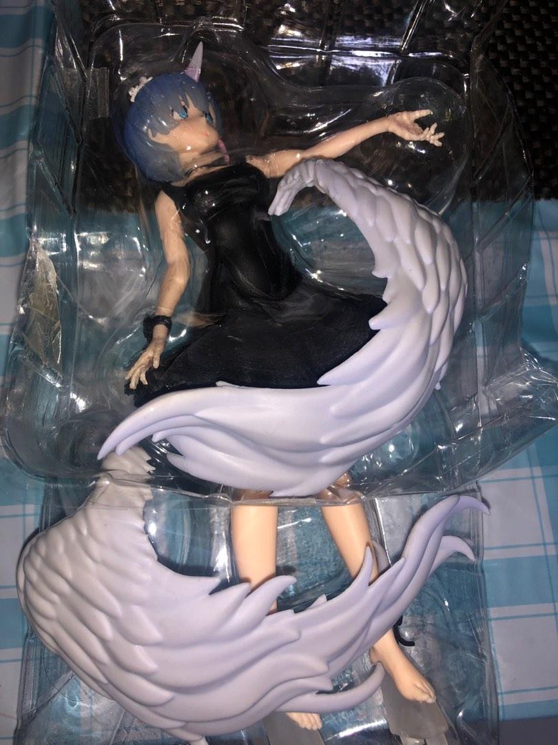 Rem Rezero Figure Oni tenshi angel, Hobbies & Toys, Toys & Games on ...
