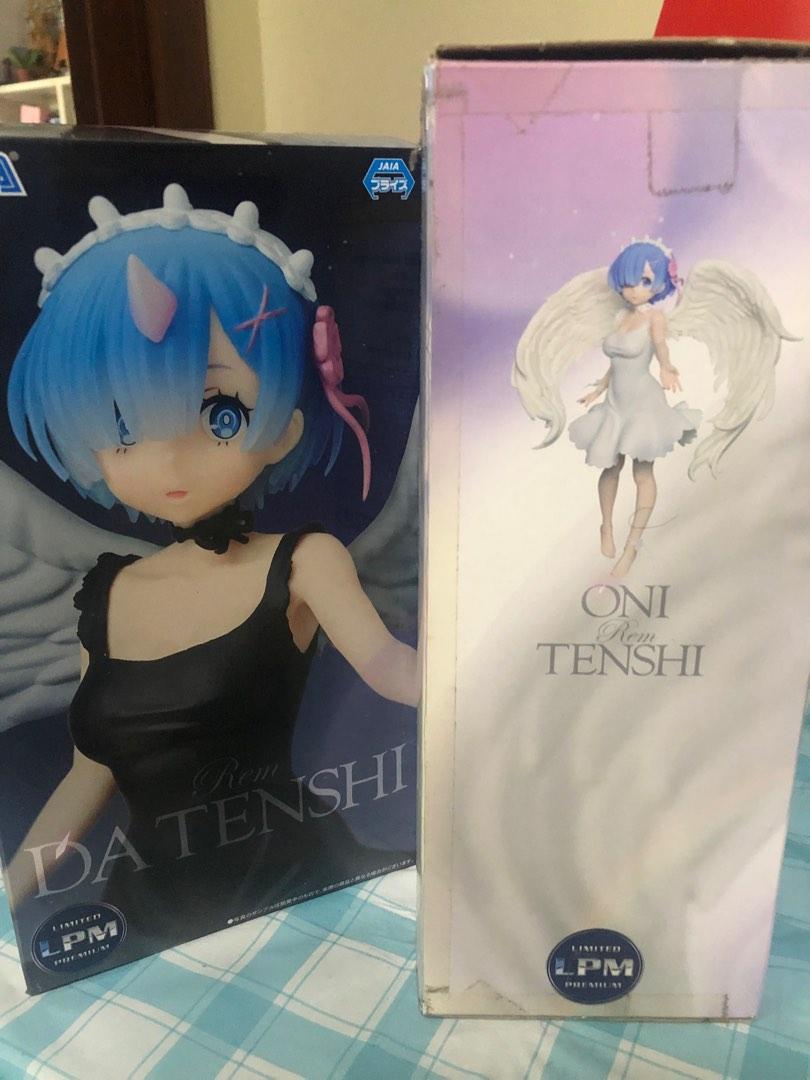 Rem Rezero Figure Oni tenshi angel, Hobbies & Toys, Toys & Games on ...