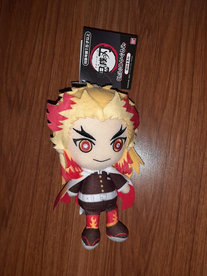 Rengoku Chibi Plushie Doll Demon Slayer Kimetsu no Yaiba Bandai ...