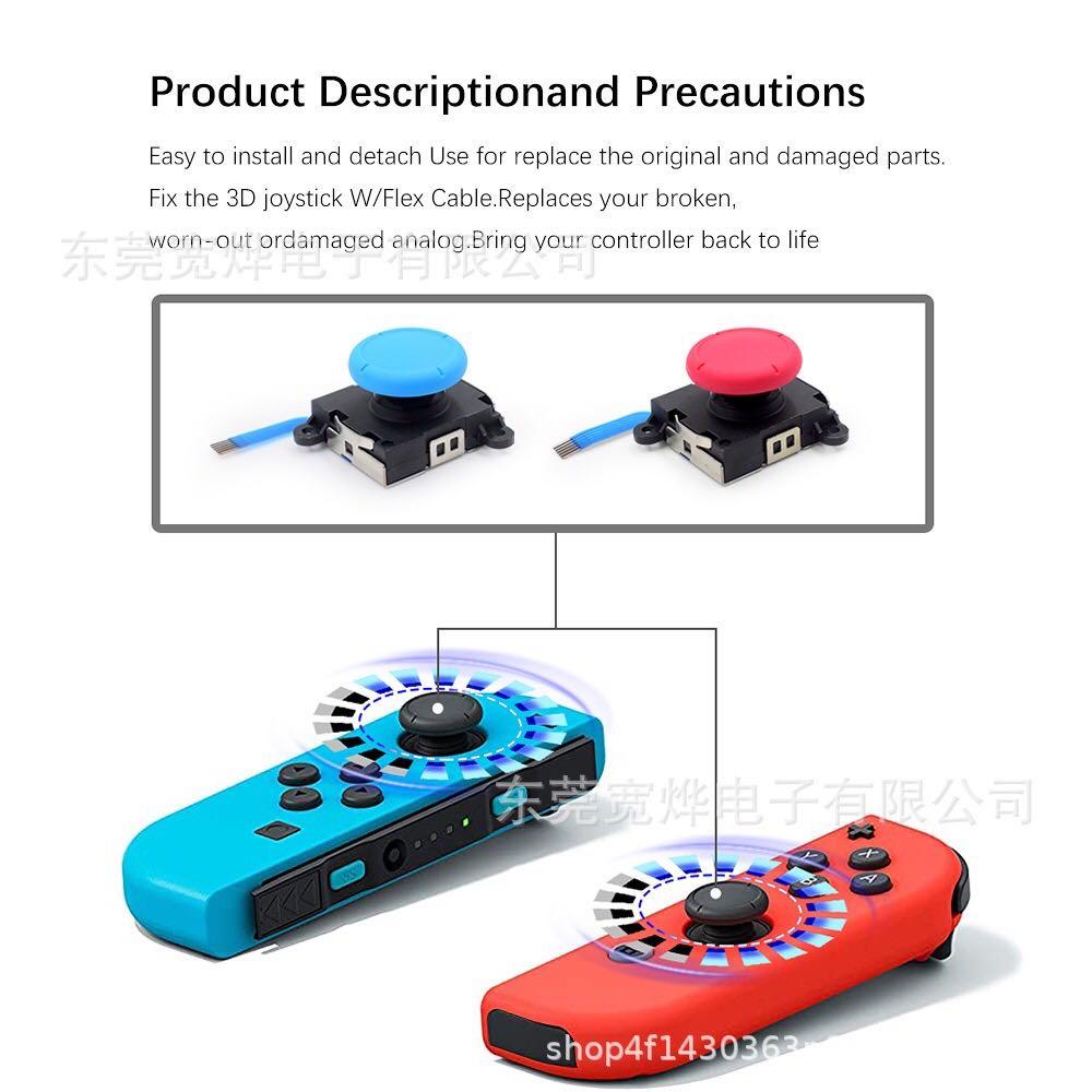 Replacement Switch analog Stick Joystick Joy-Con Replacement Analog For ...