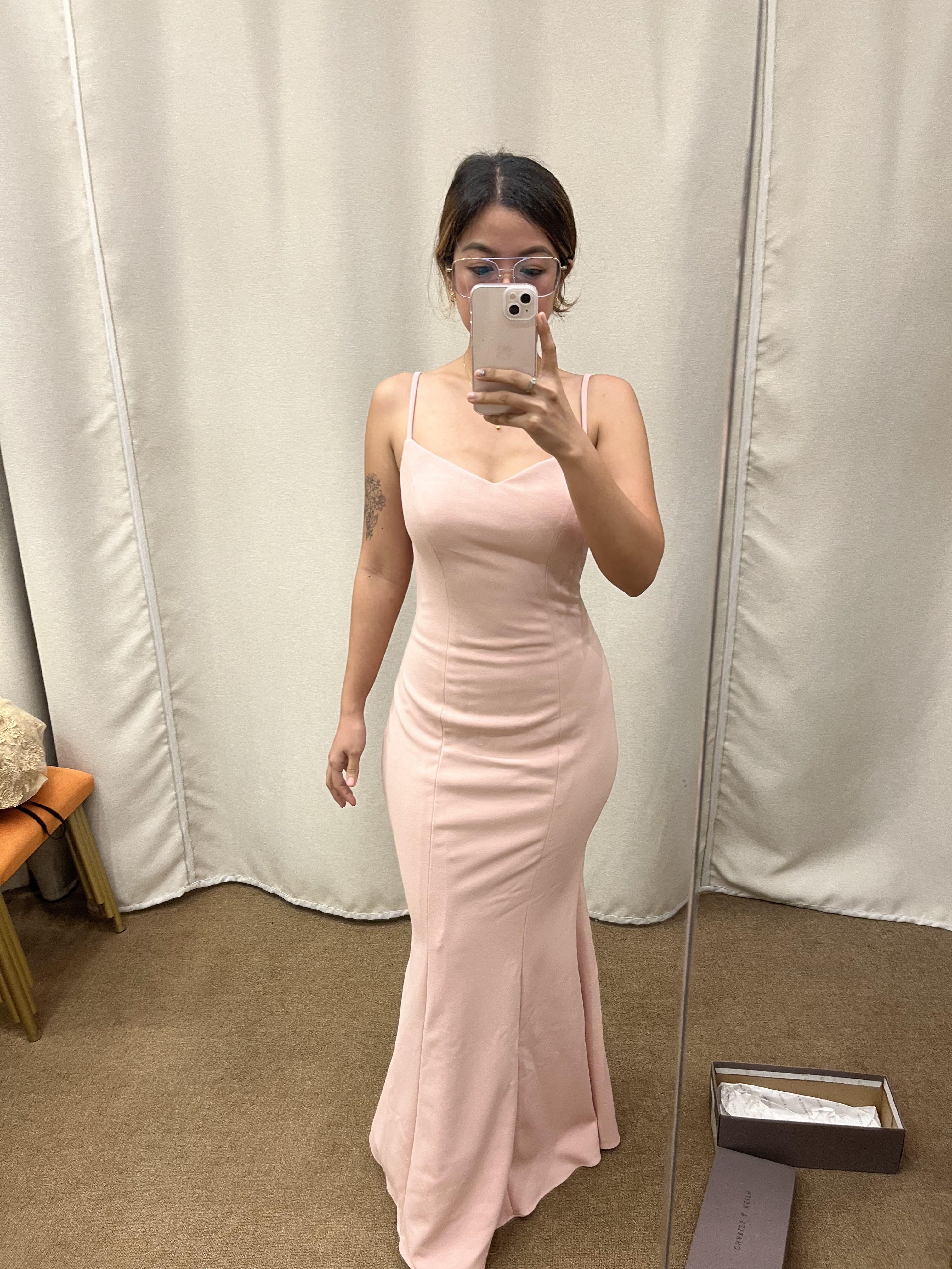 Rose Gold Long Dress, Women's Fashion, Dresses & Sets, Evening dresses ... Rose Gold Long Dress, Women's Fashion, Dresses & Sets, Evening dresses ...