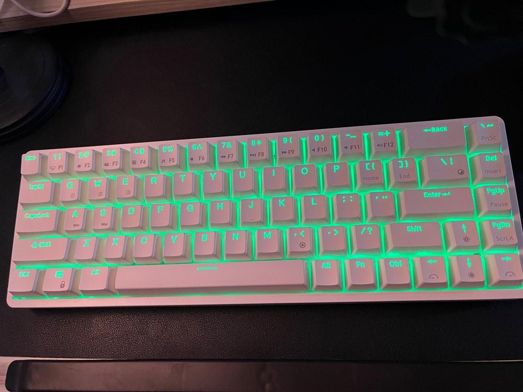 Royal Kludge RK68 [Red switches], Computers & Tech, Parts & Accessories ...