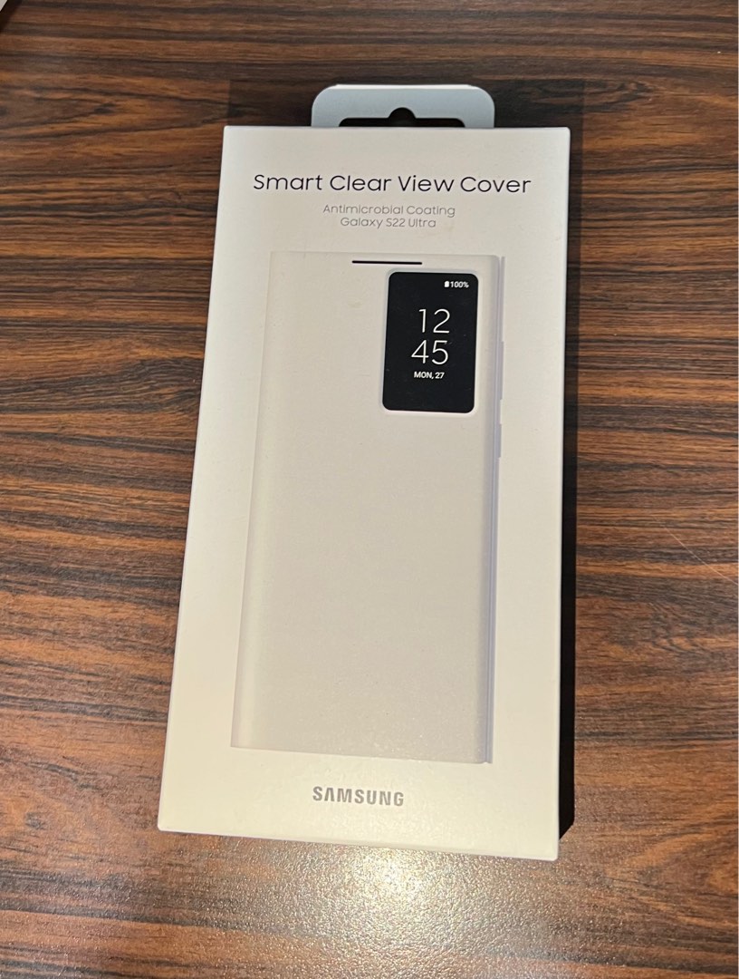 S22 ultra smart clear view cover, Mobile Phones & Gadgets, Mobile ...