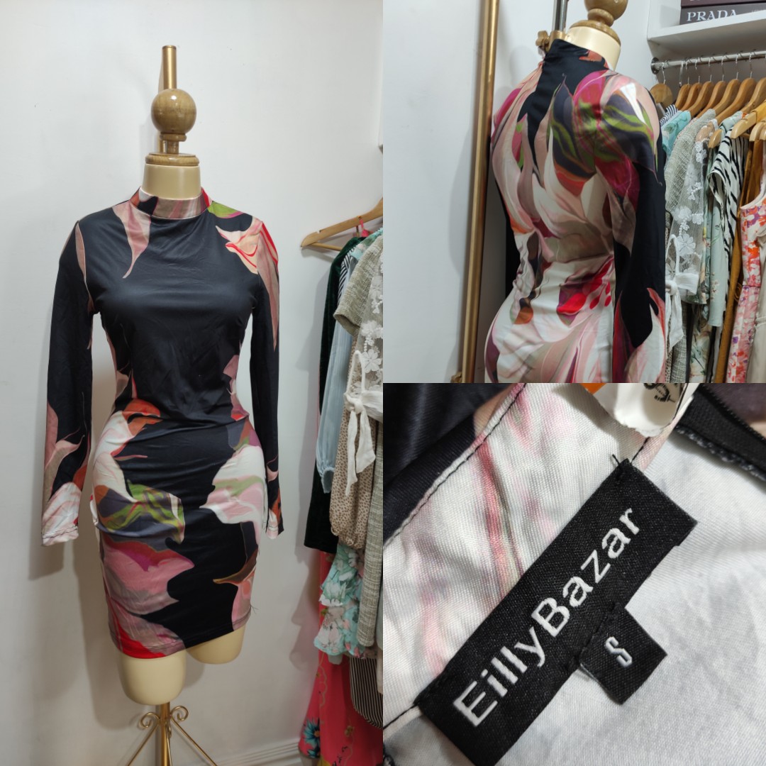 S: Eilly Basar Dress, Women's Fashion, Dresses & Sets, Dresses on Carousell