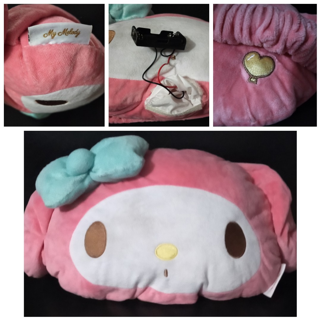 Sanrio: My Melody Pillow (battery operated), Furniture & Home Living ...