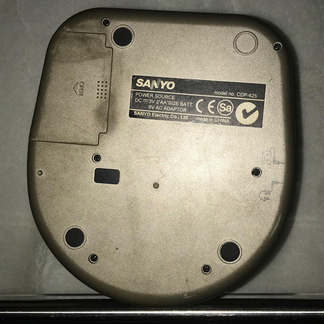 Sanyo CD Player Walkman portable music player y2k vintage discman disc ...
