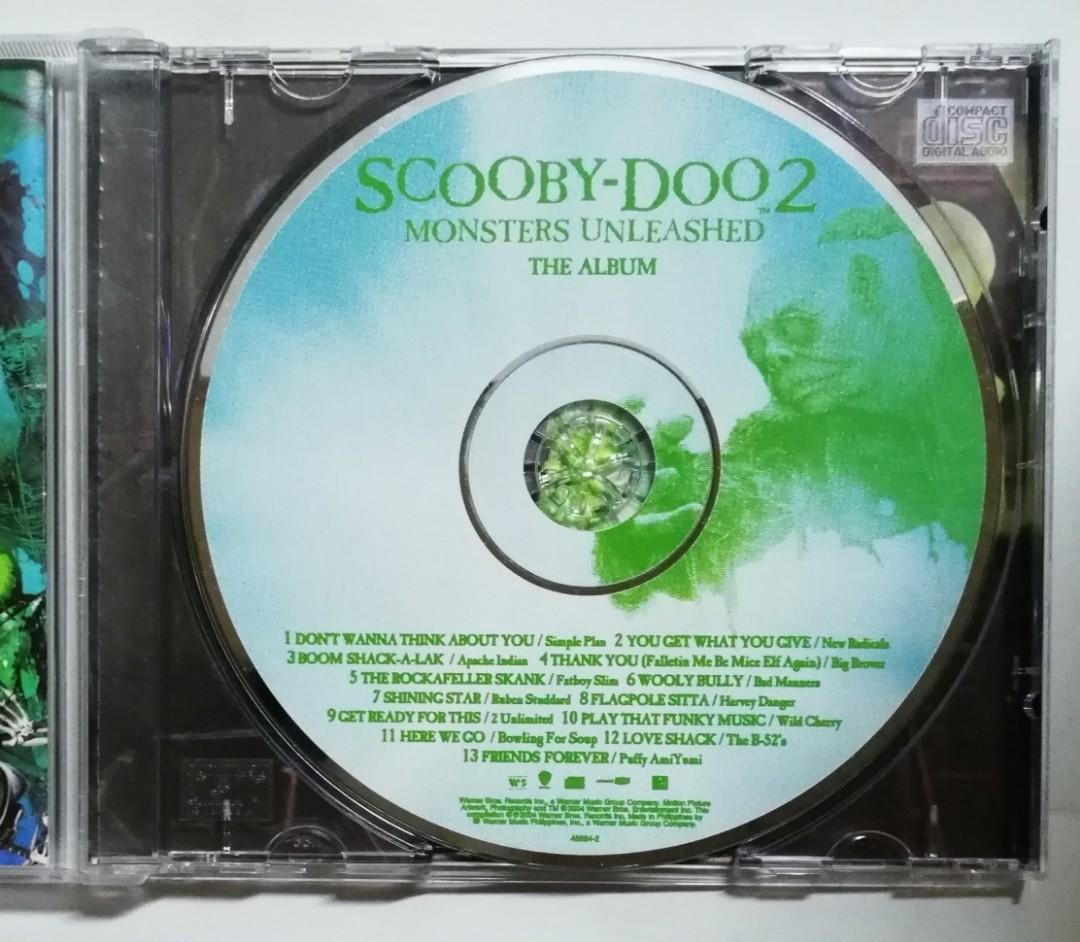 Scooby-Doo 2 Monsters Unleashed The Album Simple Plan, Bad Manners ...