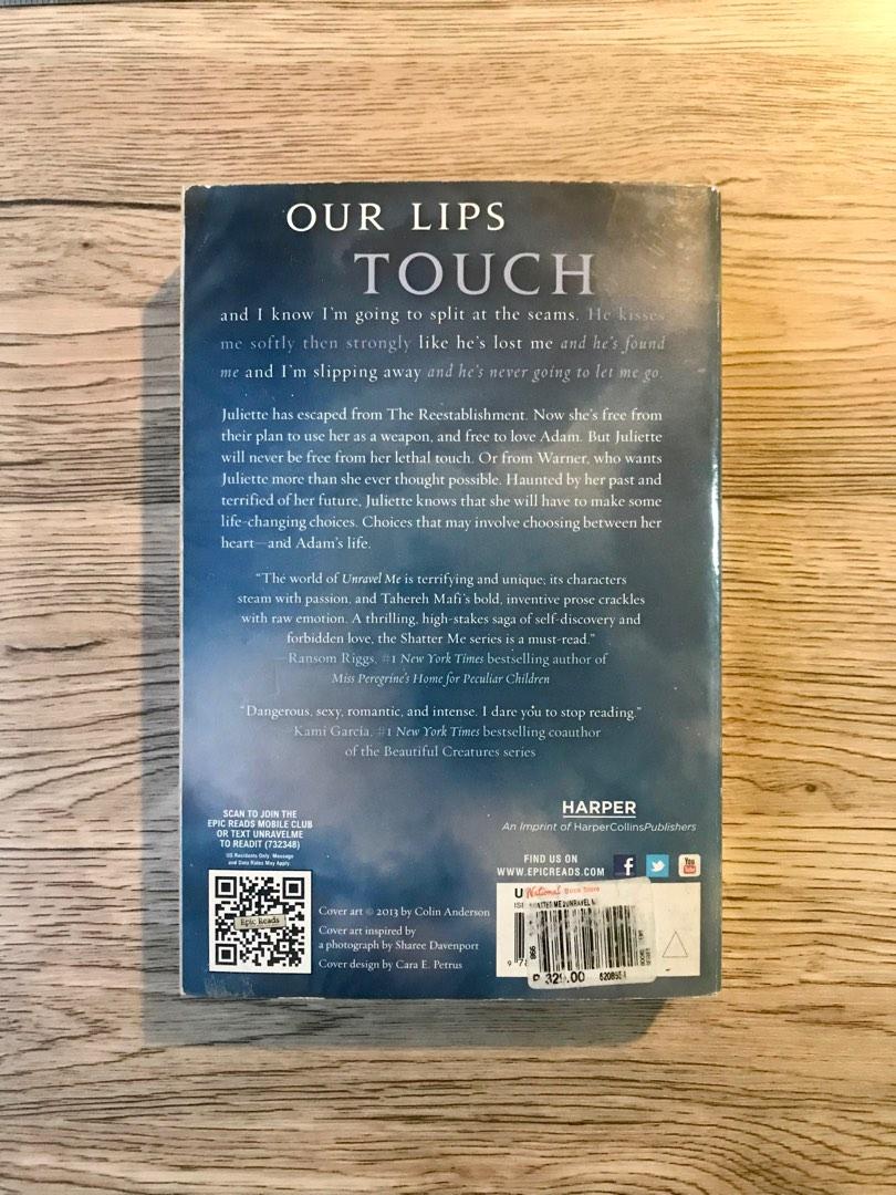 [SET] Shatter Me, Unravel Me, Ignite Me and Restore Me series by ...