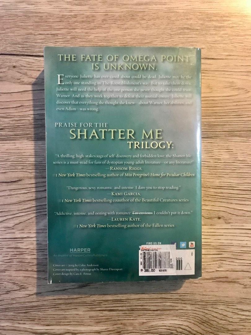 [SET] Shatter Me, Unravel Me, Ignite Me and Restore Me series by ...