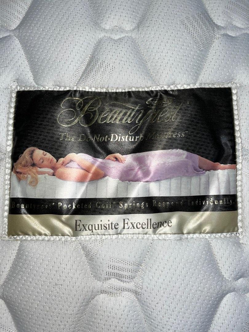 Simmons Beauty Rest Super Single Mattress, Furniture & Home Living ...