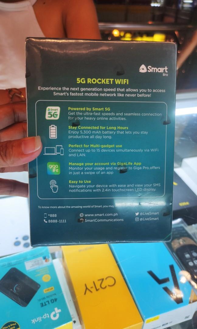Smart pocket wifi 5g, Mobile Phones & Gadgets, Other Gadgets on Carousell