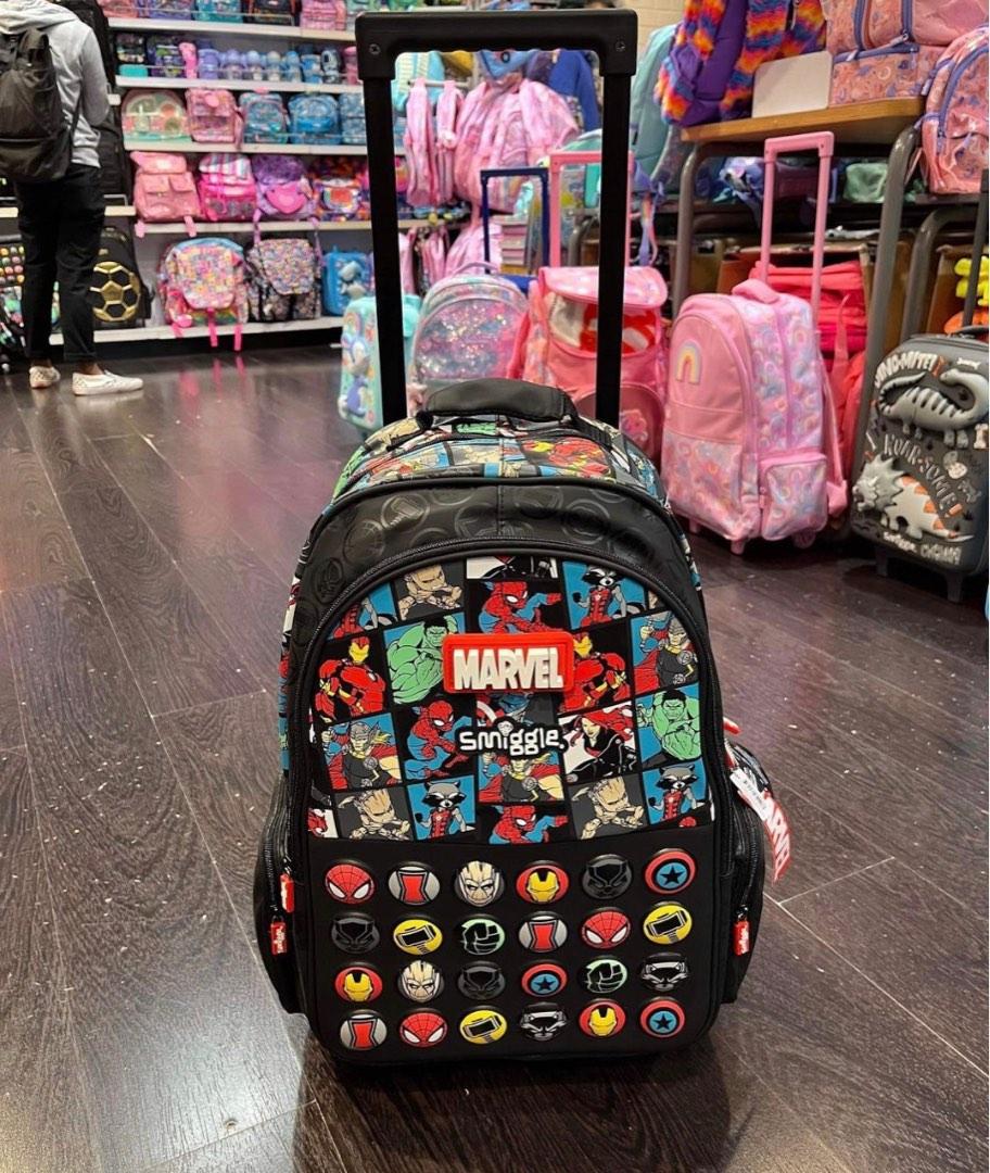 Smiggle Marvel Trolley, Women's Fashion, Bags & Wallets, Backpacks on ...